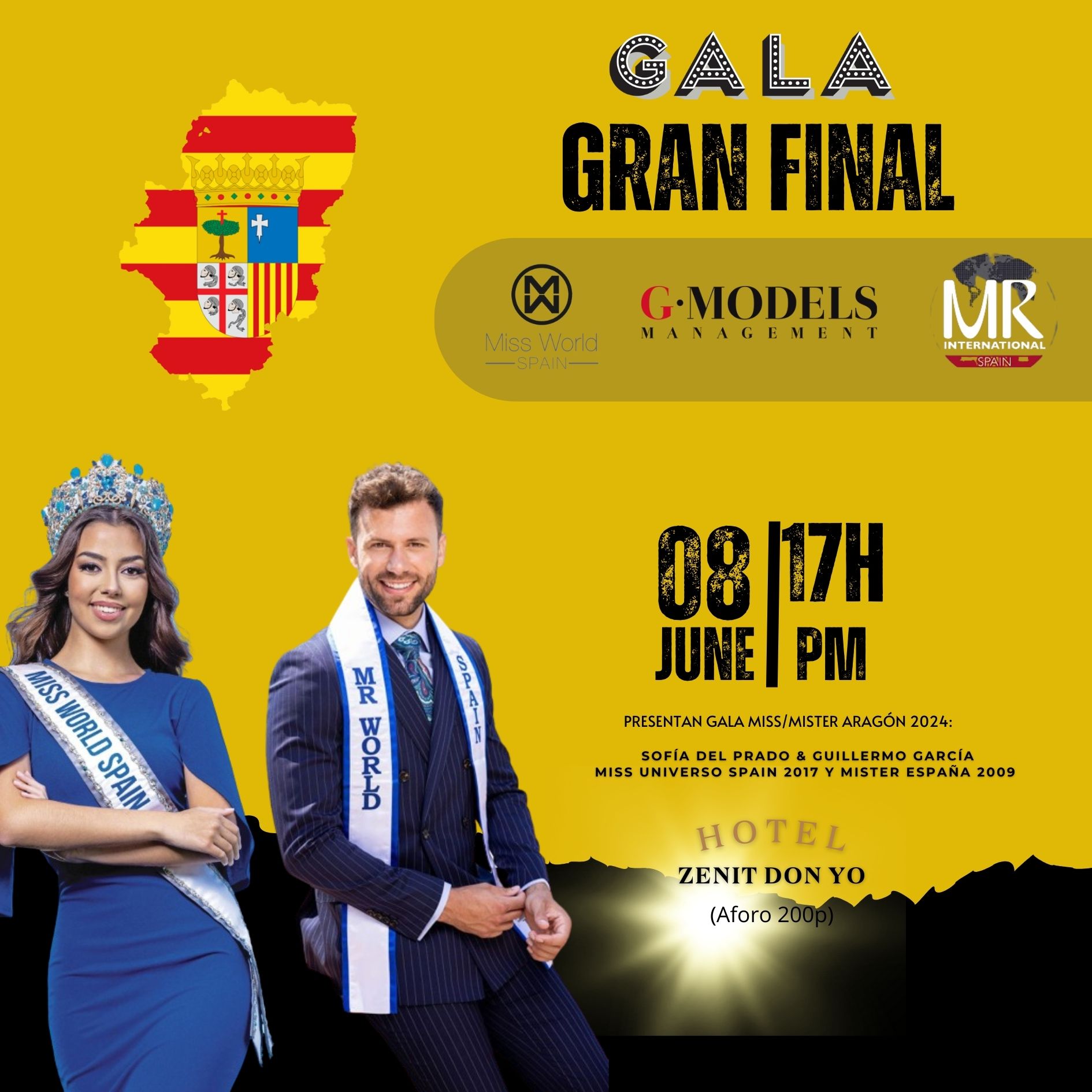 Miss World Aragón & Mr International Aragón 2024 - Gmodels Management